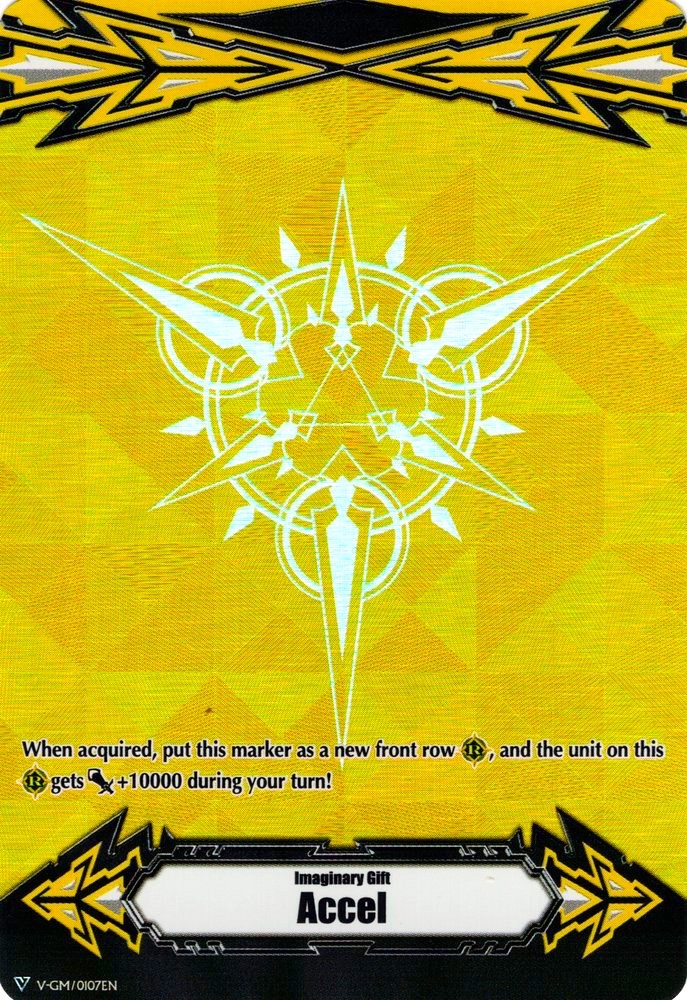 Imaginary Gift [Accel] (Metallic Yellow RRR Foil) - Gift Markers ...