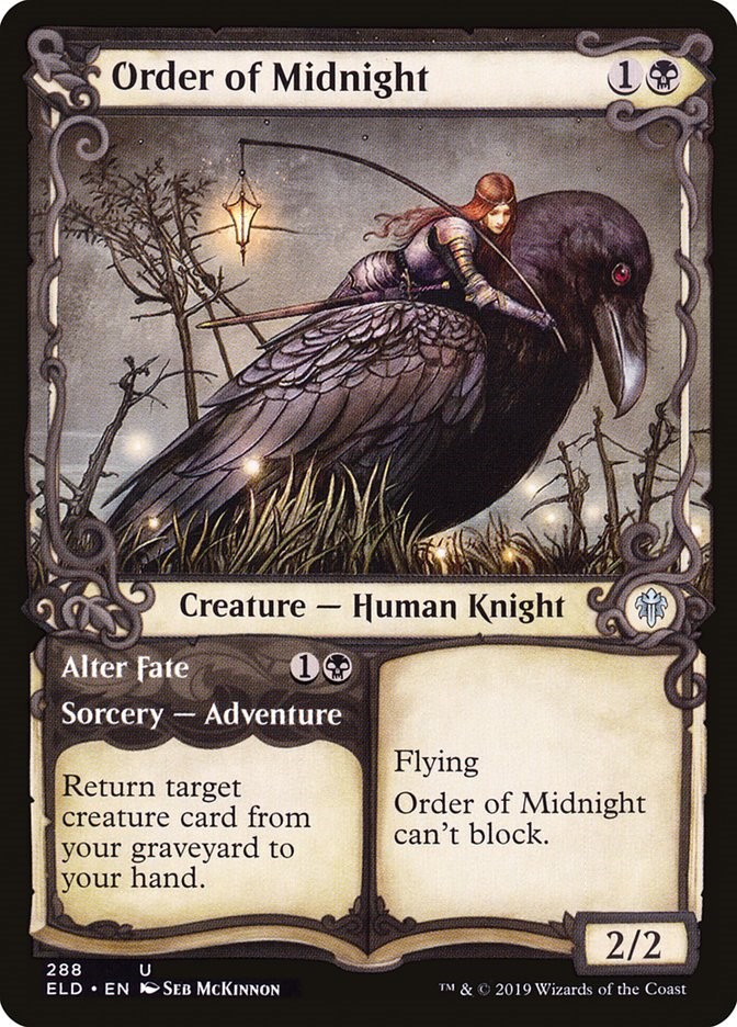 Order of Midnight (Showcase) - Throne of Eldraine - Magic: The Gathering