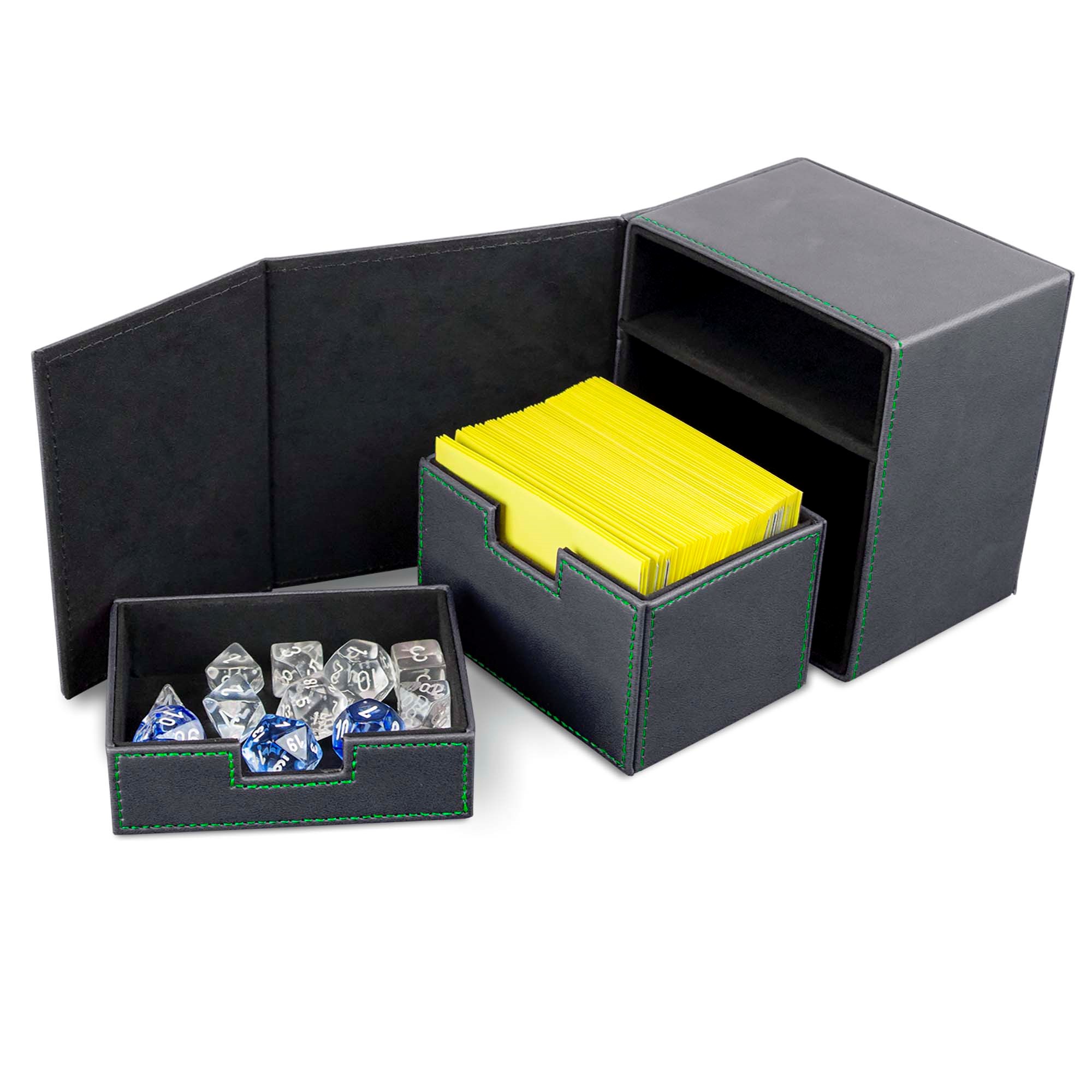 Deck Vault LX - 100 - Gray - BCW Deck Boxes - Deck Boxes