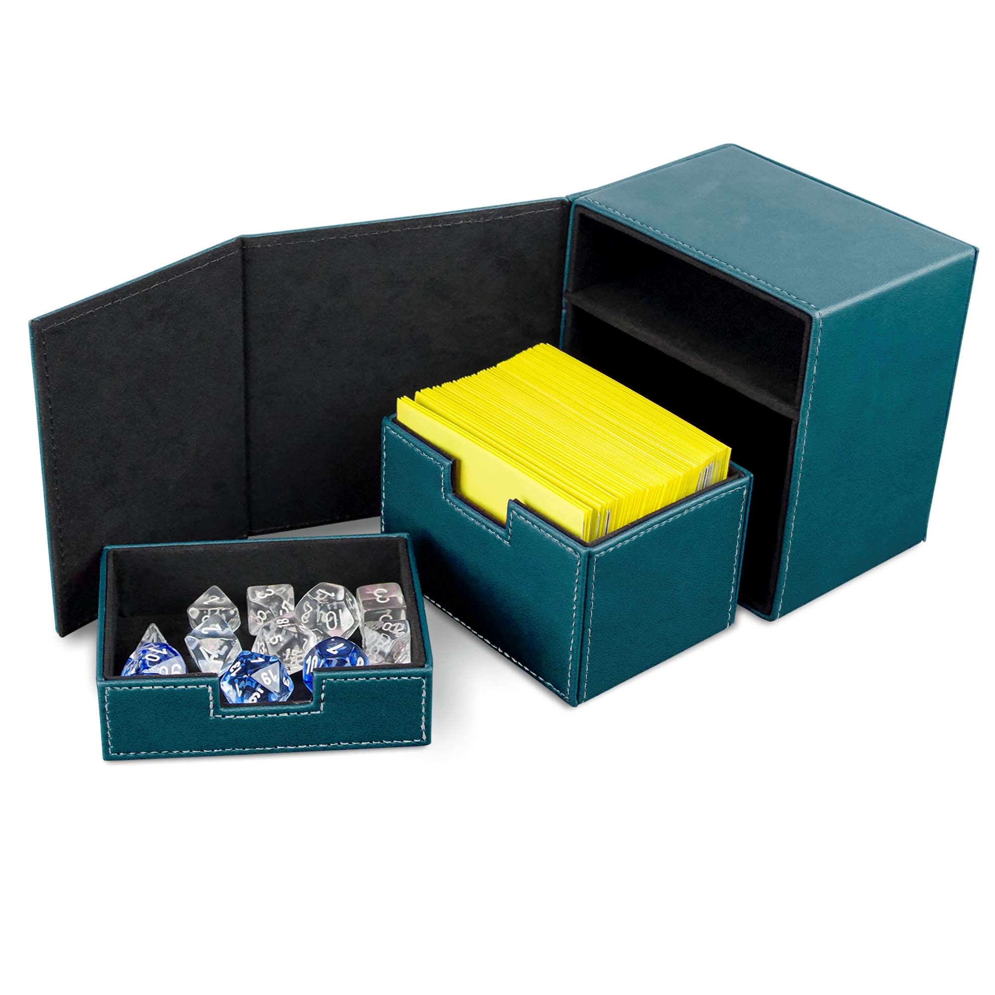 Deck Vault LX - 100 - Teal - BCW Deck Boxes - Deck Boxes