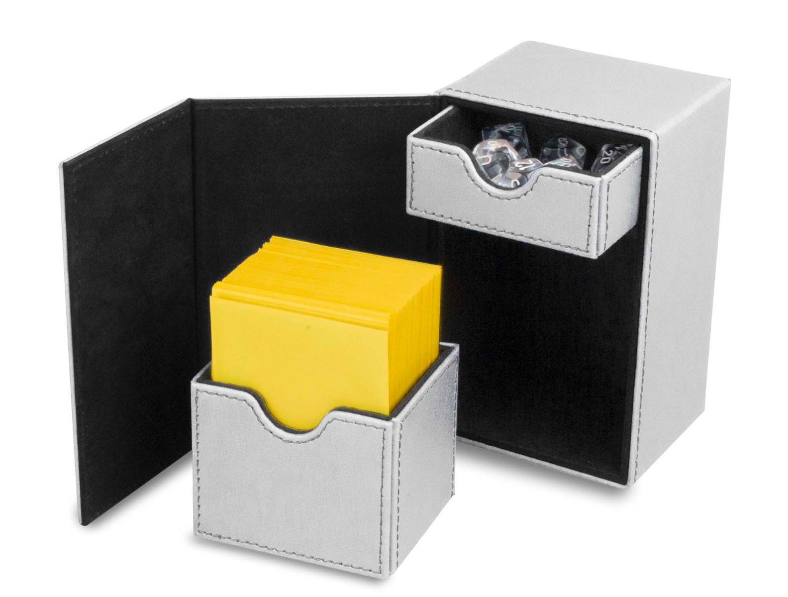 Deck Vault LX - 80 - White - BCW Deck Boxes - Deck Boxes