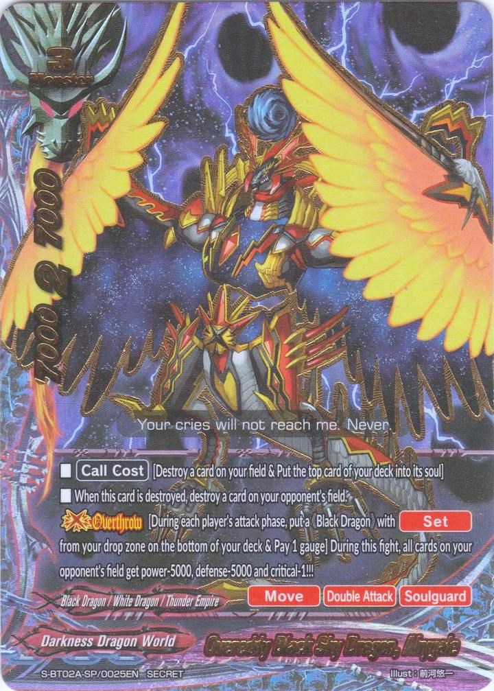 Overeddy Black Sky Dragon, Abygale - Blazing Overclash - Future Card ...