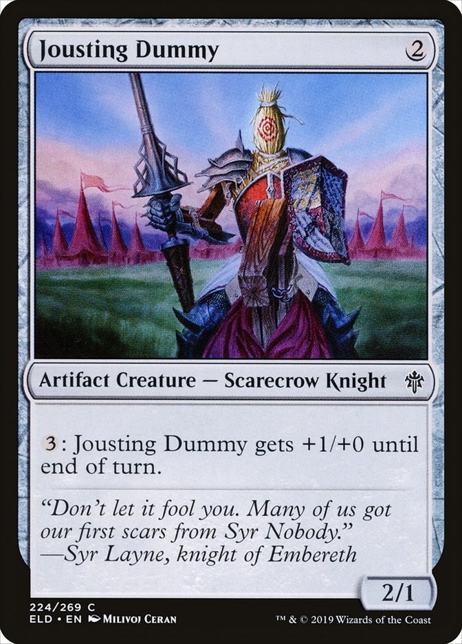 Jousting Dummy - Throne of Eldraine - Magic: The Gathering