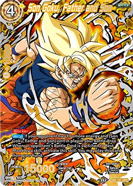 Son Goku, Father and Son - Draft Box 04 - Dragon Brawl - Dragon Ball ...