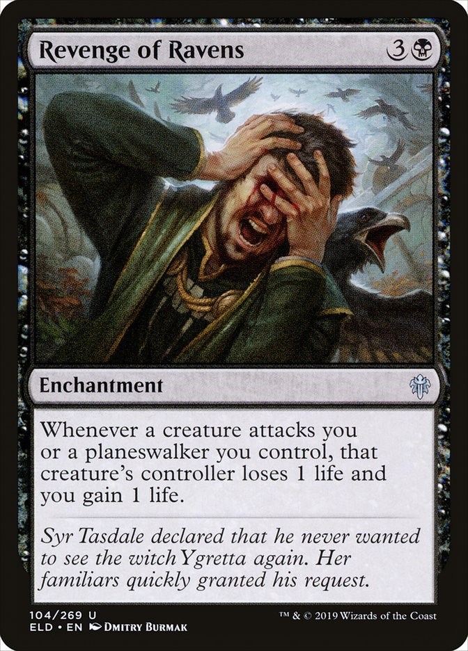Revenge of Ravens - Throne of Eldraine - Magic: The Gathering