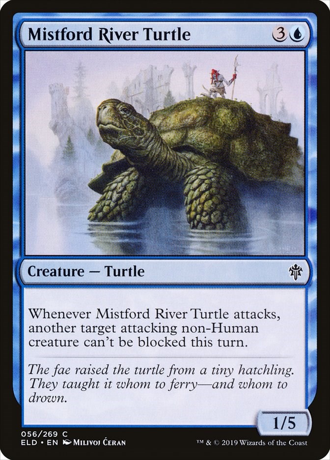 Mistford River Turtle - Throne of Eldraine - Magic: The Gathering