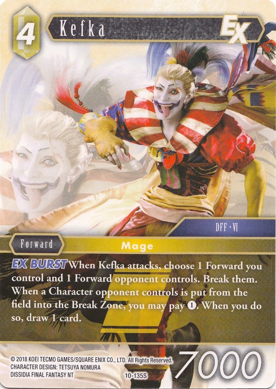 Kefka EX (Starter) - Opus X - Final Fantasy TCG