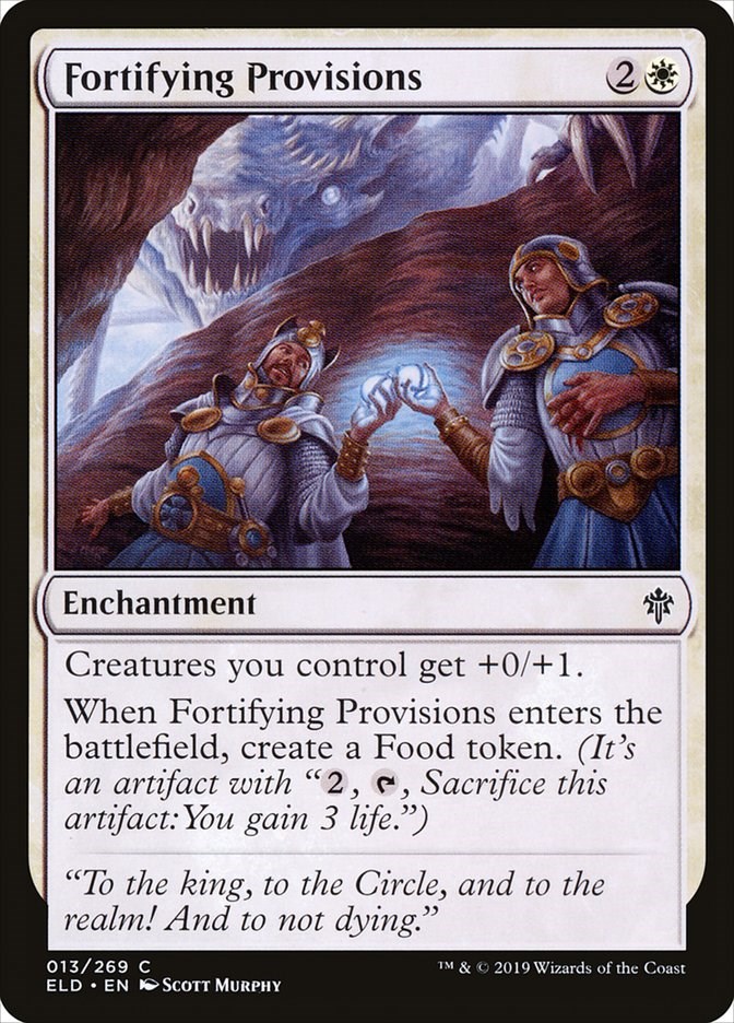 Fortifying Provisions - Throne of Eldraine - Magic: The Gathering
