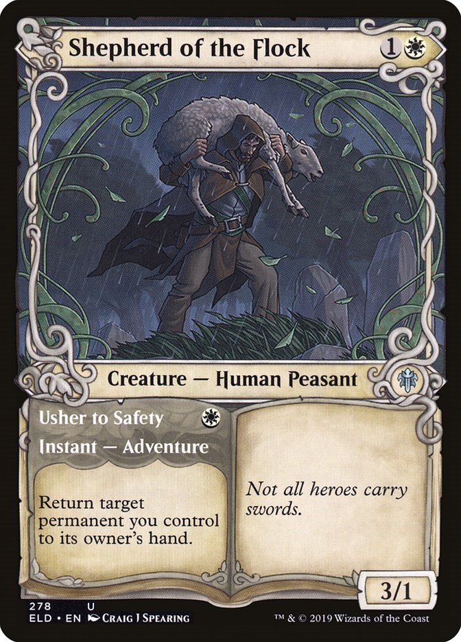 Shepherd of the Flock (Showcase) - Throne of Eldraine - Magic: The ...