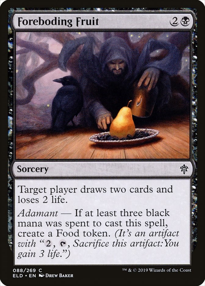 Foreboding Fruit - Throne of Eldraine - Magic: The Gathering