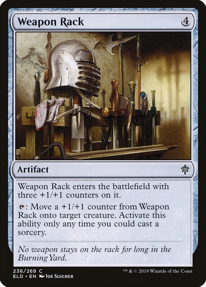 Weapon Rack - Throne of Eldraine - Magic: The Gathering