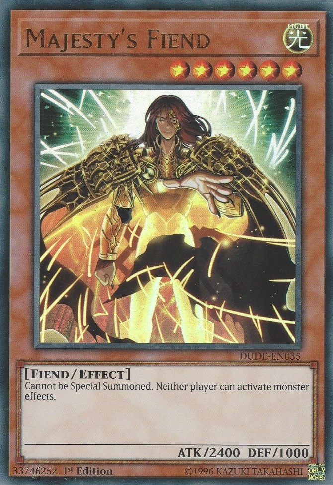 Majesty's Fiend - Duel Devastator - YuGiOh