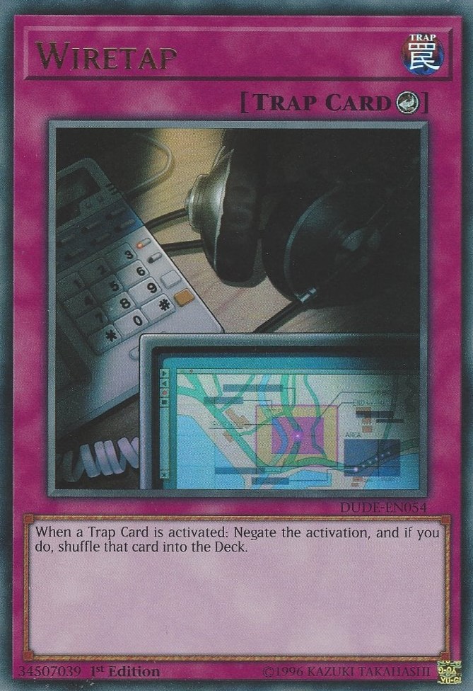 Wiretap - Duel Devastator - YuGiOh