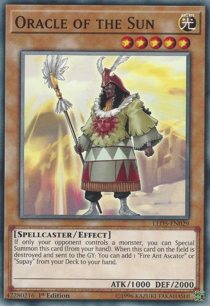 Oracle of the Sun - Legendary Duelists: Immortal Destiny - YuGiOh