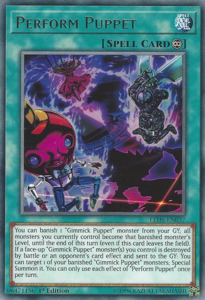 Perform Puppet - Legendary Duelists: Immortal Destiny - YuGiOh