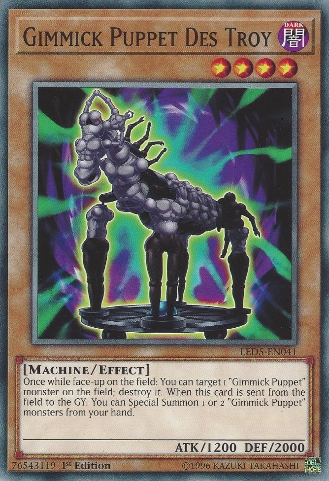 Gimmick Puppet Des Troy - Legendary Duelists: Immortal Destiny - YuGiOh