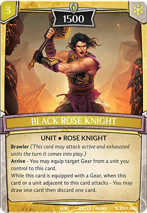 Black Rose Knight - Expansion Pack 2: Genesis - Argent Saga TCG