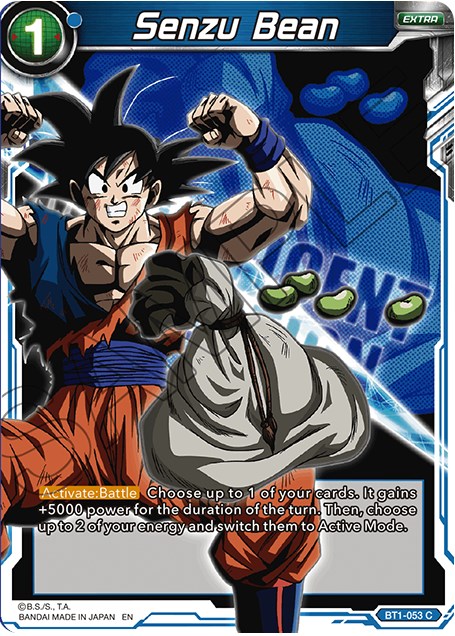 Senzu Bean - Expansion Deck Box Set 07: Magnificent Collection - Fusion ...