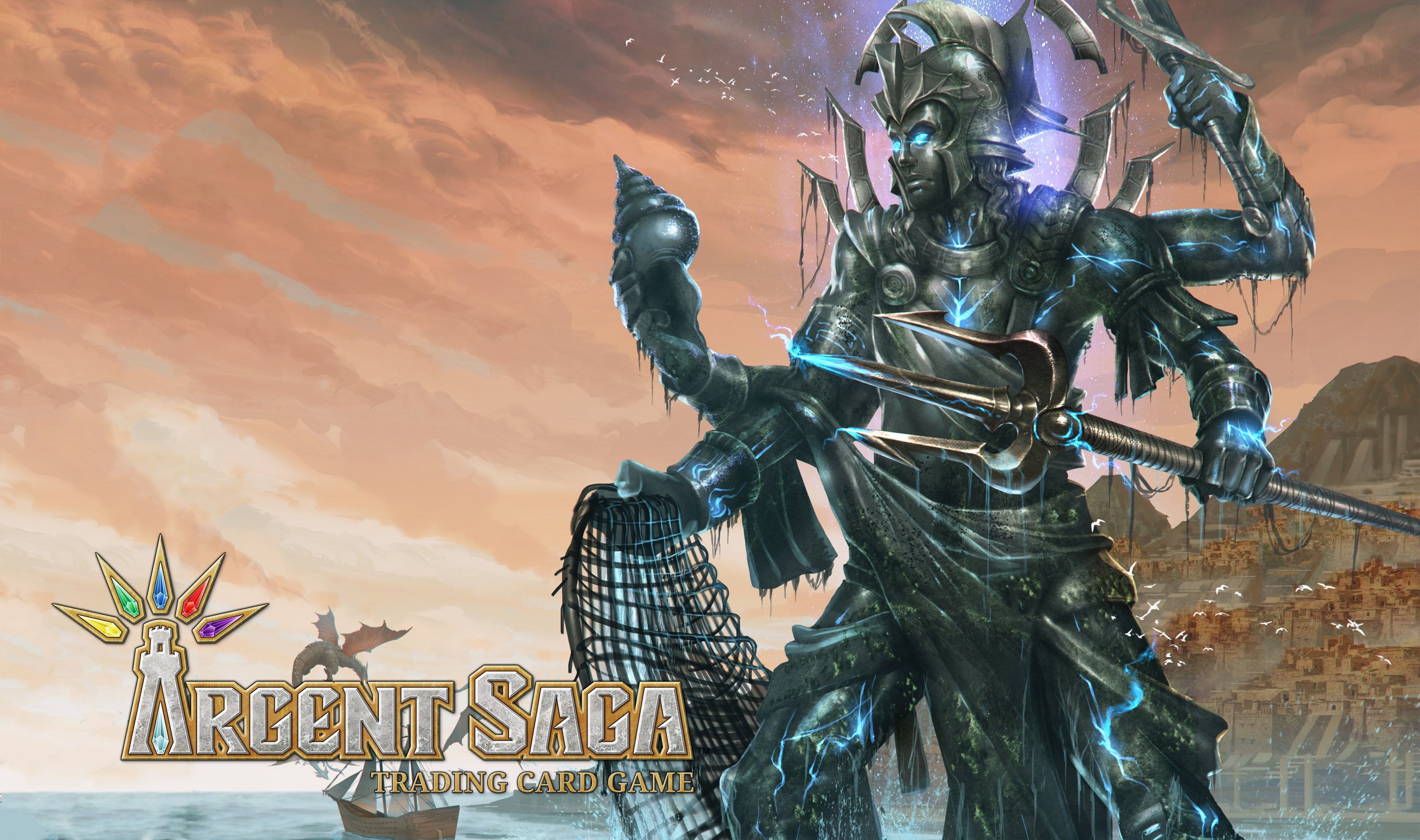 Argent Saga TCG Rubber Playmat - Iakuma Juggernaut - Argent Saga Playmats - Playmats