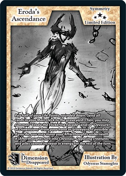 Eroda's Ascendance (Limited Edition) - Limited Edition Sketch Cards ...