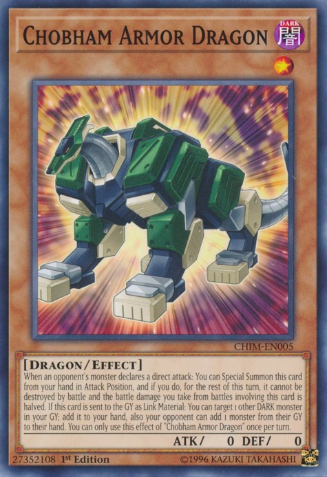 Chobham Armor Dragon - Chaos Impact - YuGiOh