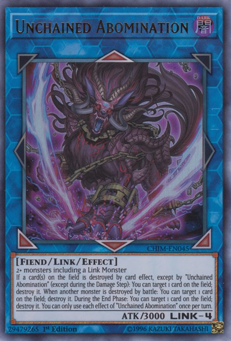 Unchained Abomination - Chaos Impact - YuGiOh