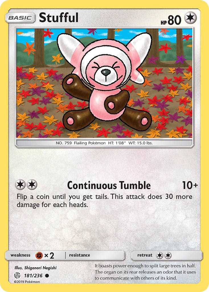 Stufful - SM - Cosmic Eclipse - Pokemon