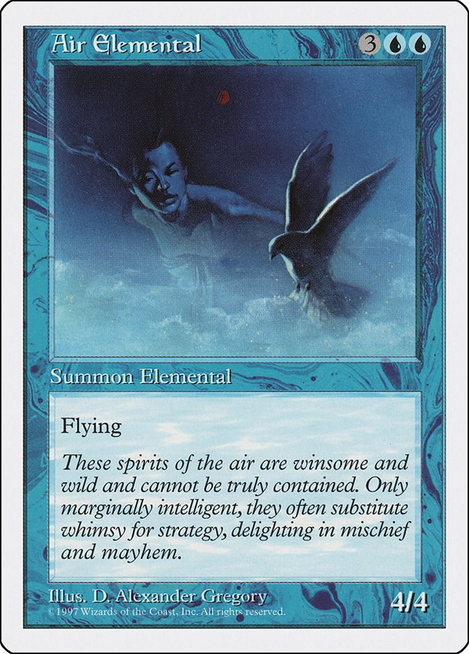 Air Elemental - Fifth Edition - Magic: The Gathering