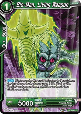 Bio-Man, Living Weapon - Malicious Machinations - Dragon Ball Super CCG