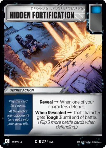 Hidden Fortification - War for Cybertron: Siege II - Transformers TCG