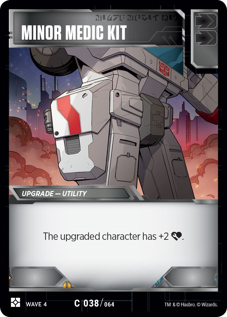 Minor Medic Kit - War for Cybertron: Siege II - Transformers TCG