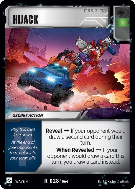 Hijack - War for Cybertron: Siege II - Transformers TCG