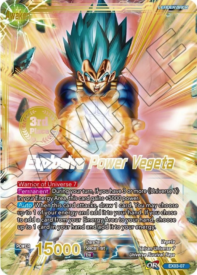 Vegeta // Explosive Power Vegeta (Championship Final 2019) (3rd Place ...