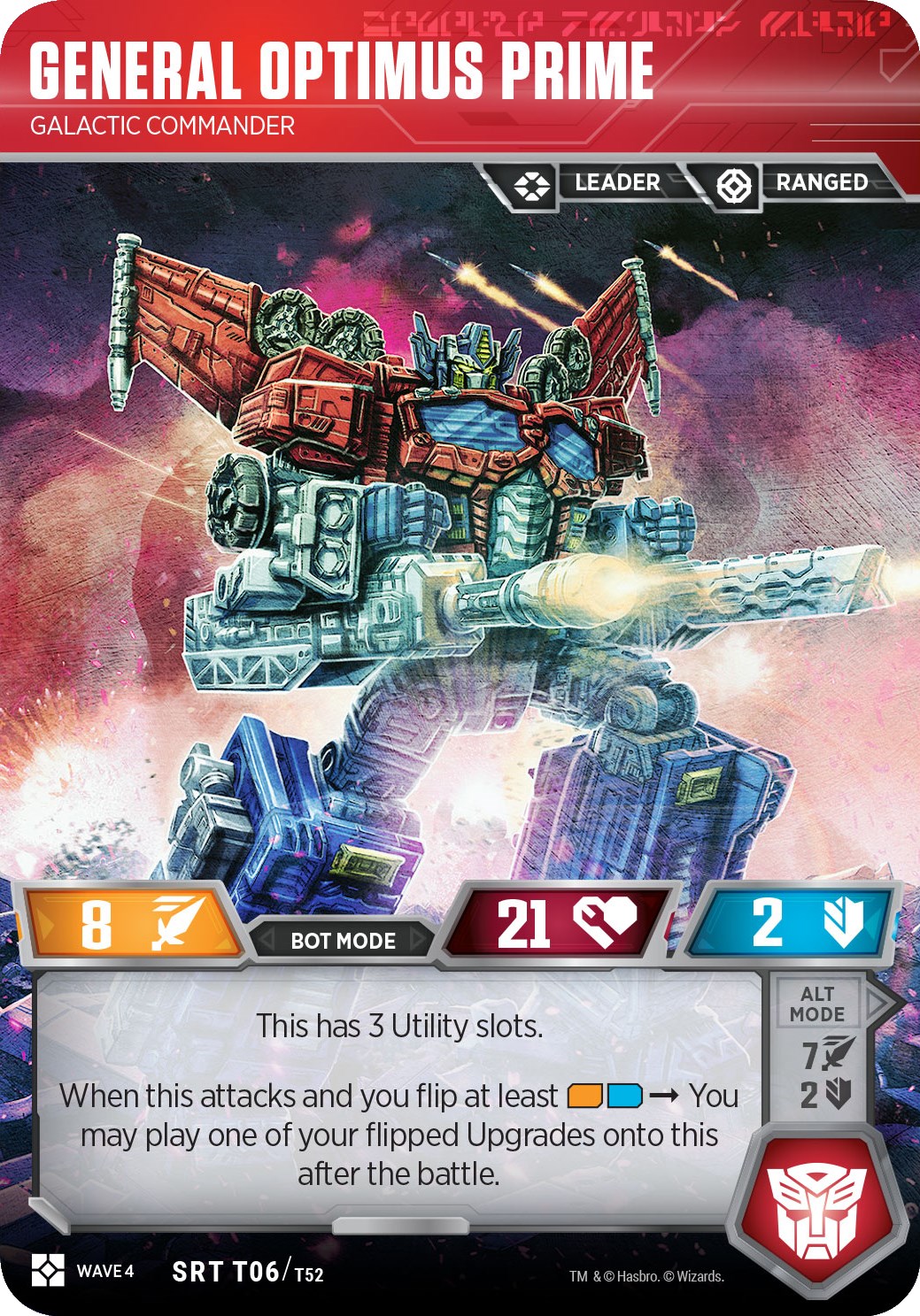 General Optimus Prime - Galactic Commander - War for Cybertron: Siege ...