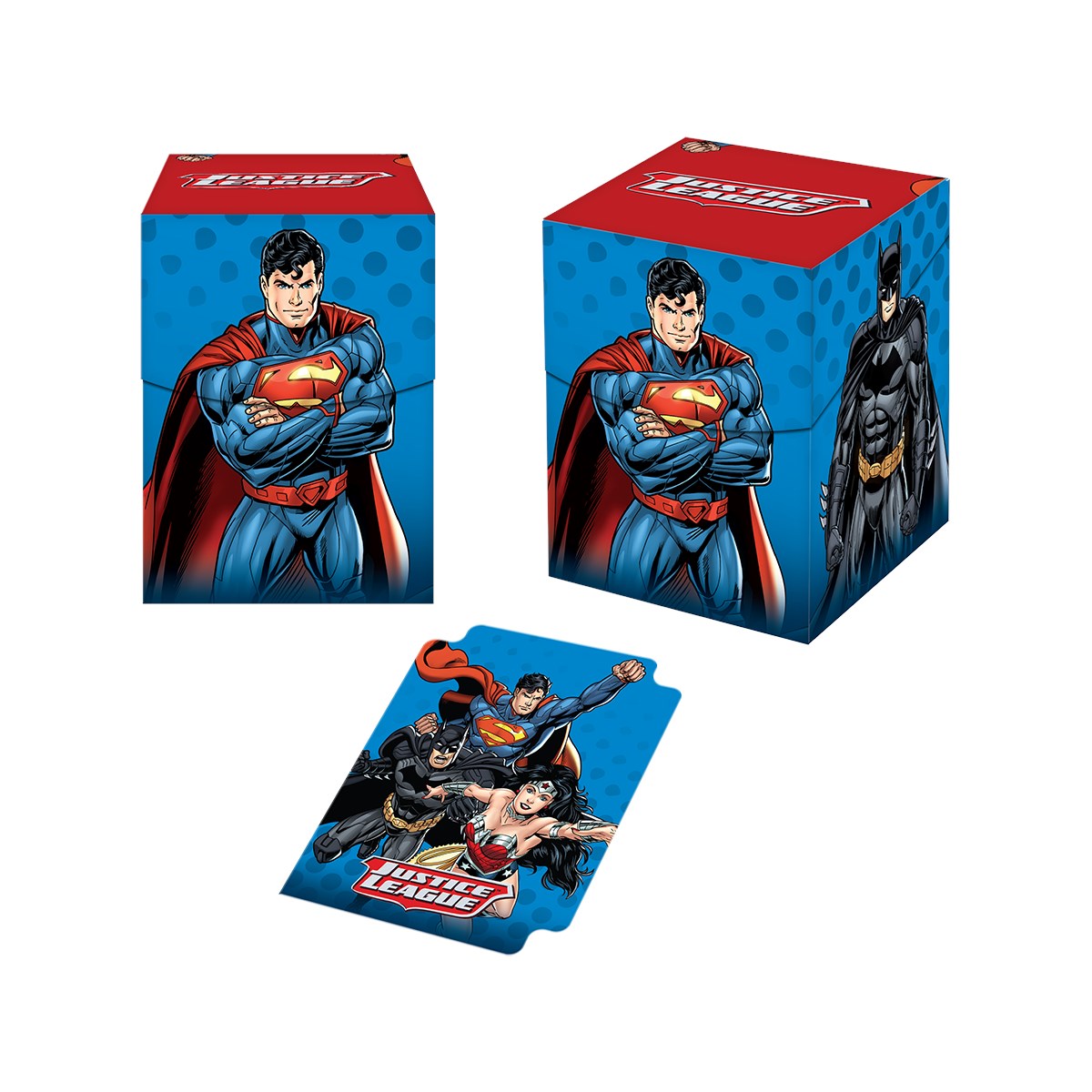 Justice League PRO-100+ Deck Box - Ultra Pro Deck Boxes - Deck Boxes