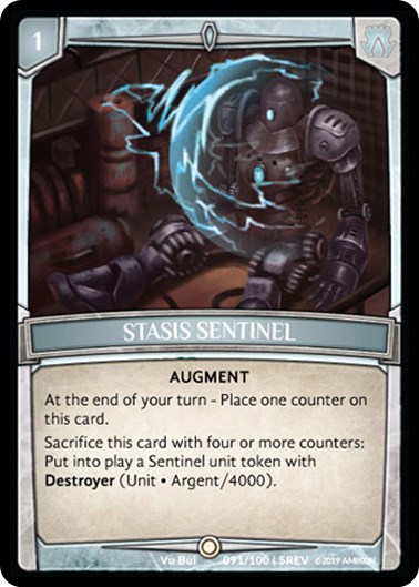 Stasis Sentinel - Revelations - Argent Saga TCG