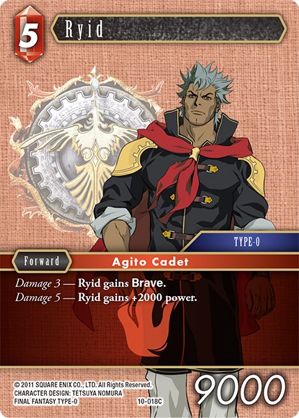 Ryid - Opus X - Final Fantasy TCG