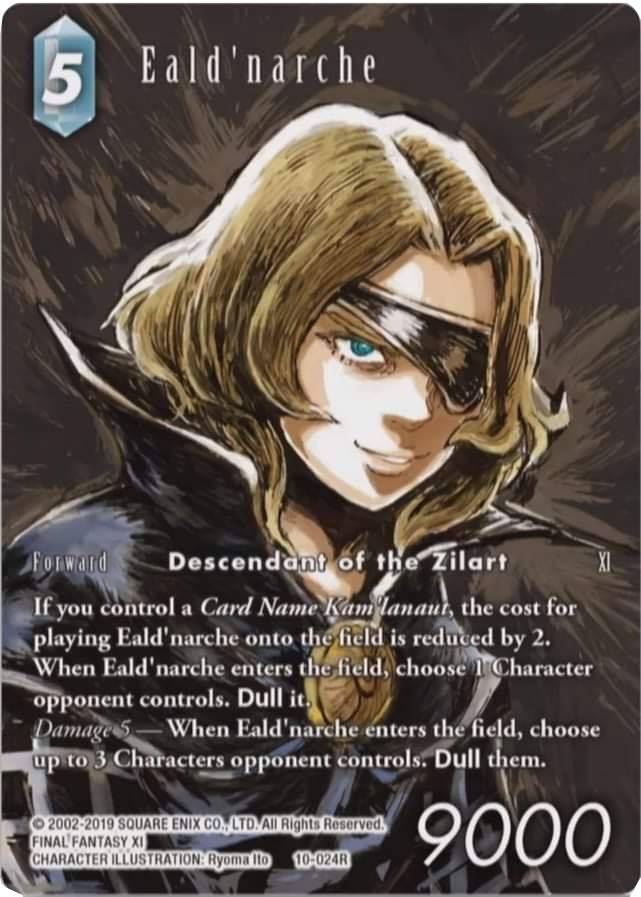 Eald'narche (Full Art) - Opus X - Final Fantasy TCG