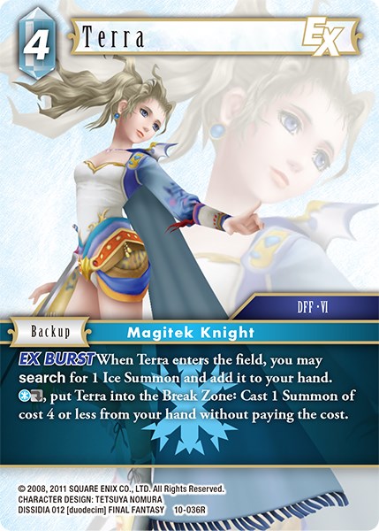 Terra EX - Opus X - Final Fantasy TCG
