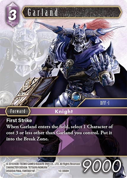 Garland - Opus X - Final Fantasy TCG