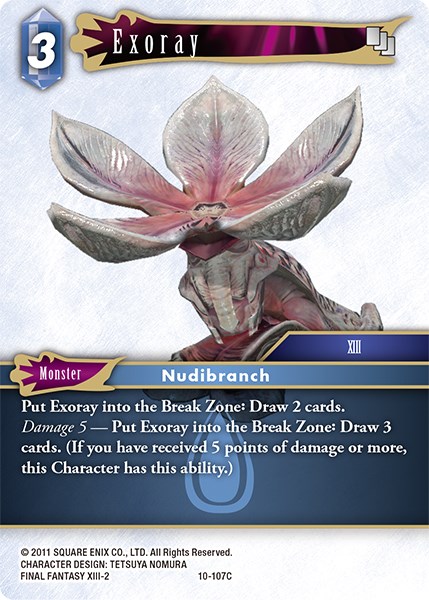 Exoray - Opus X - Final Fantasy TCG