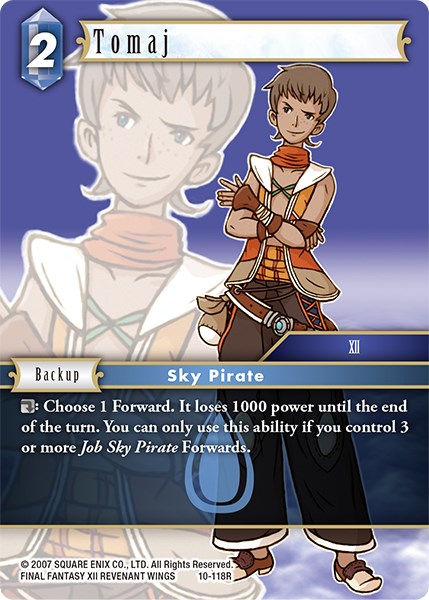 Tomaj - Opus X - Final Fantasy TCG