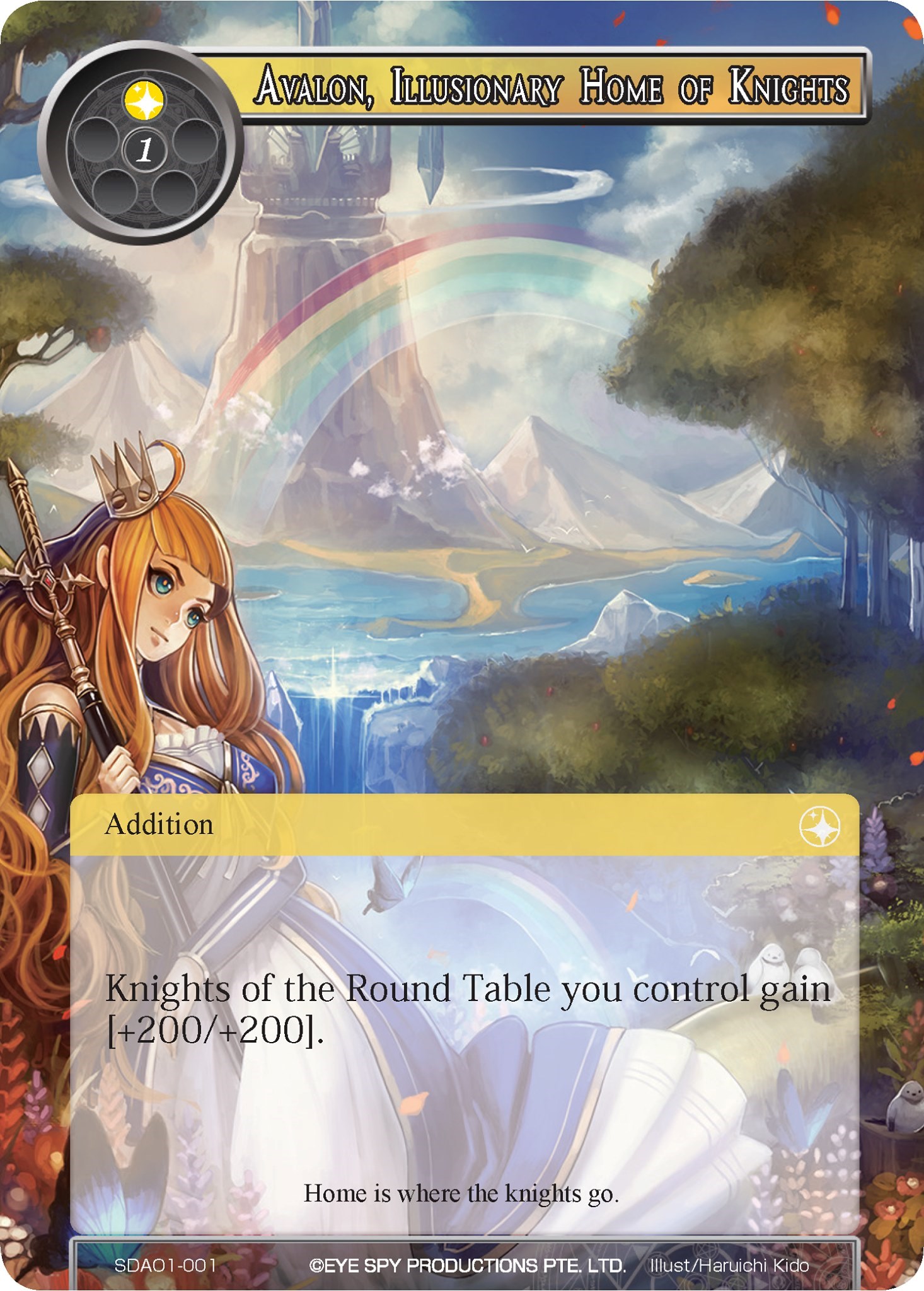 Avalon, Illusionary Home of Knights - Alice Origin Starter Deck - Force ...