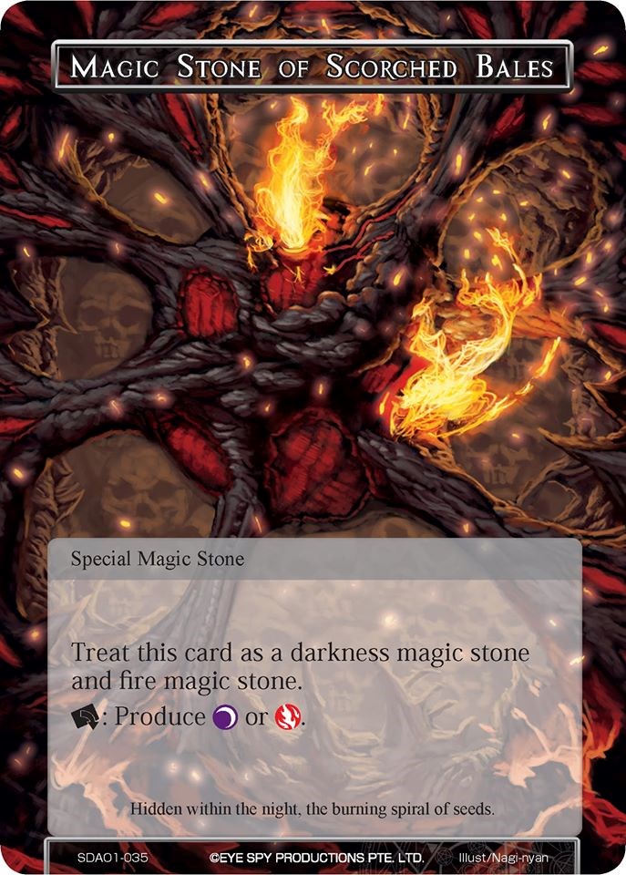 Magic Stone of Scorched Bales - Alice Origin Starter Deck - Force of Will