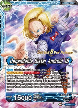 Android 18 // Dependable Sister Android 18 - Malicious Machinations Pre ...