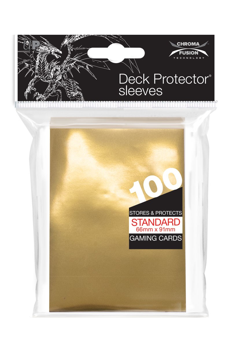 Vintage Gold Standard Deck Protector sleeves (100-Pack) - Ultra Pro ...