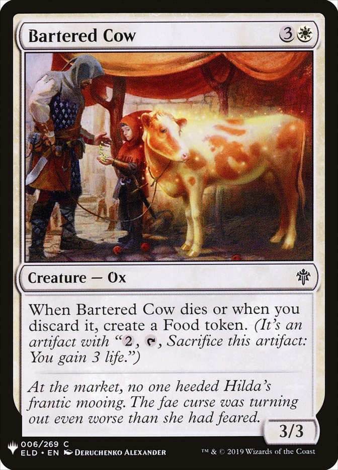 Bartered Cow - The List Reprints - Magic: The Gathering