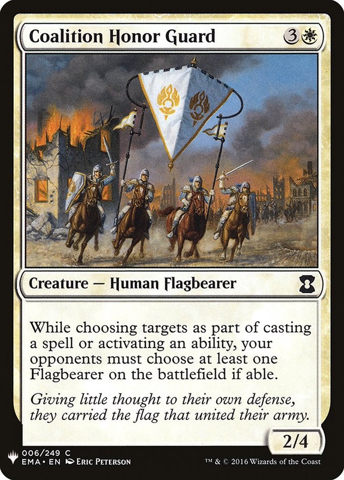 Coalition Honor Guard - The List Reprints - Magic: The Gathering