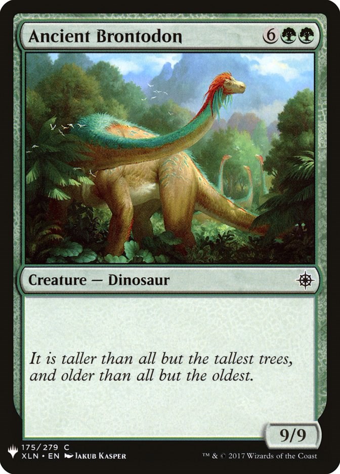Ancient Brontodon - The List Reprints - Magic: The Gathering