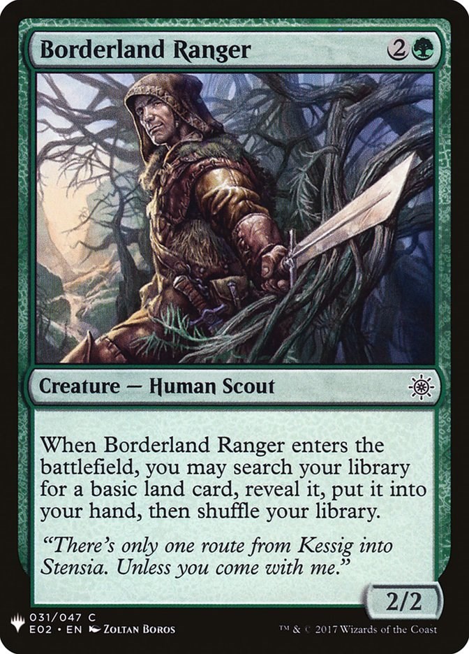 Borderland Ranger - The List Reprints - Magic: The Gathering